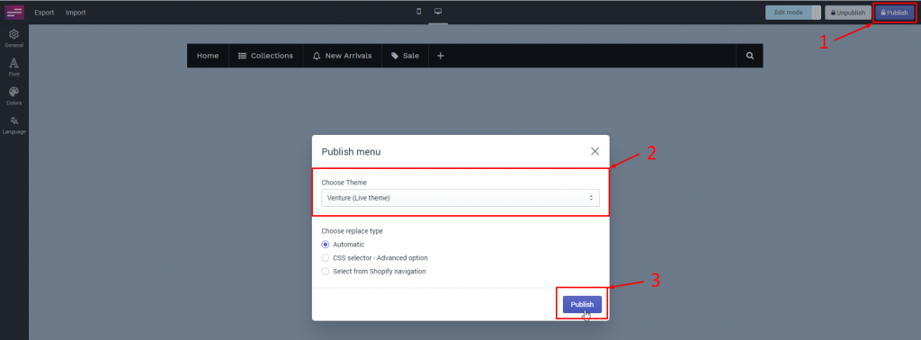 Why the menu does not show or shows incorrectly on our website?