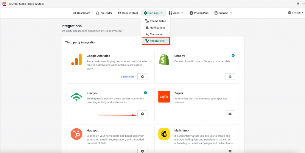 Connect the Back In Stock form element to Klaviyo subscriber account