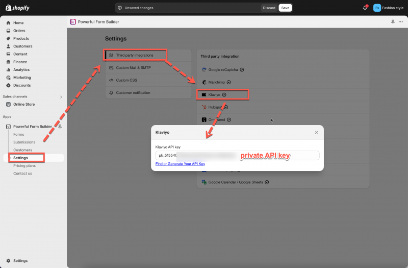 Connect form elements to Klaviyo subscriber data