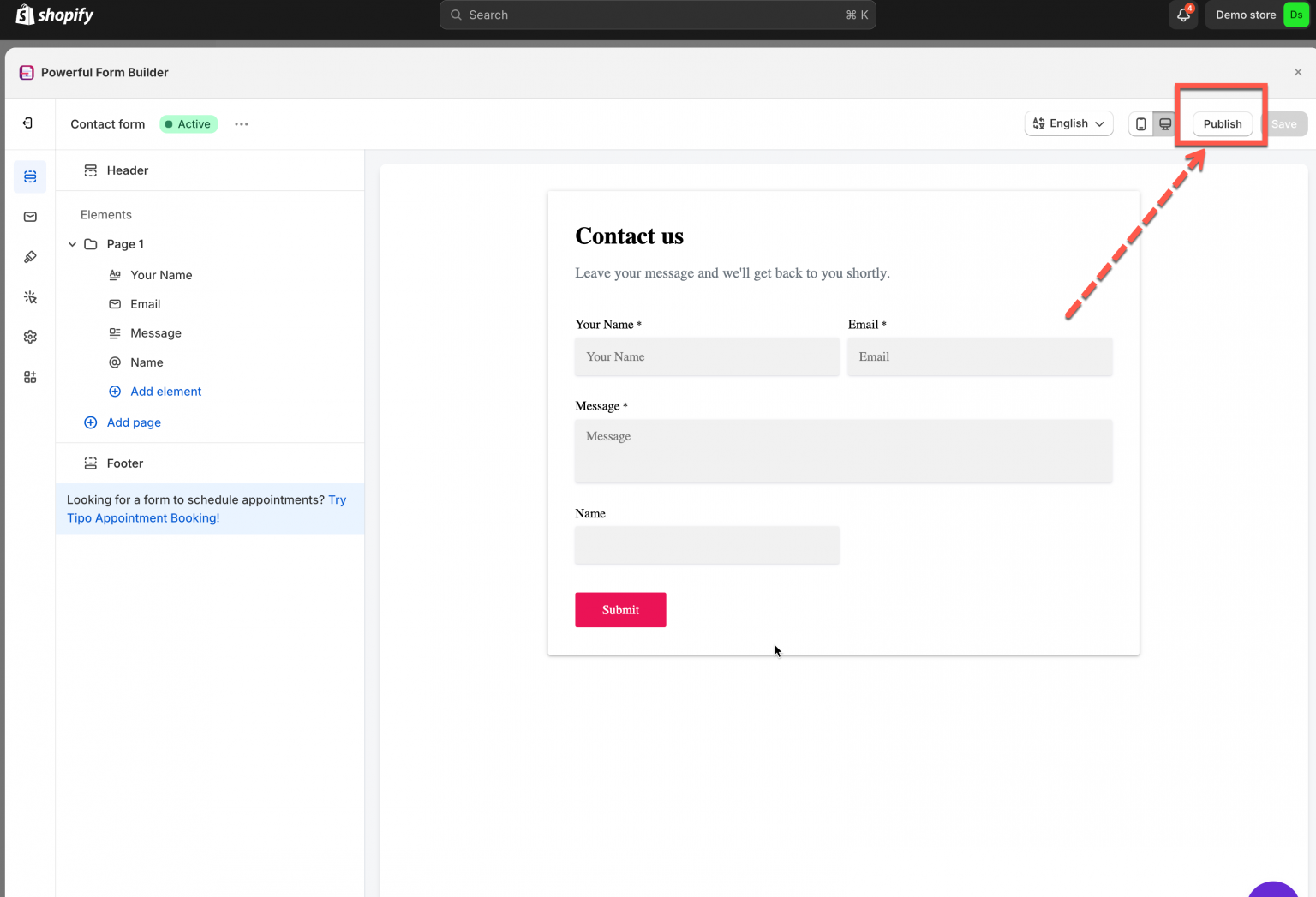 How to find form embedded code?